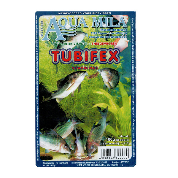 Tubifex Blister 100 gram
